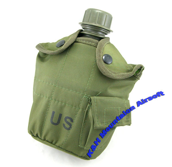 US ARMY Military Water Bottle – KHMountain Airsoft