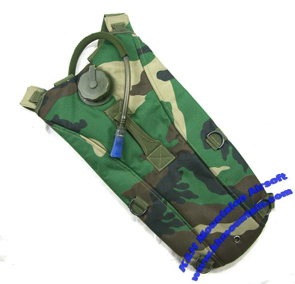 USMC 3L Hydration Water Backpack (Woodland) – KHMountain Airsoft