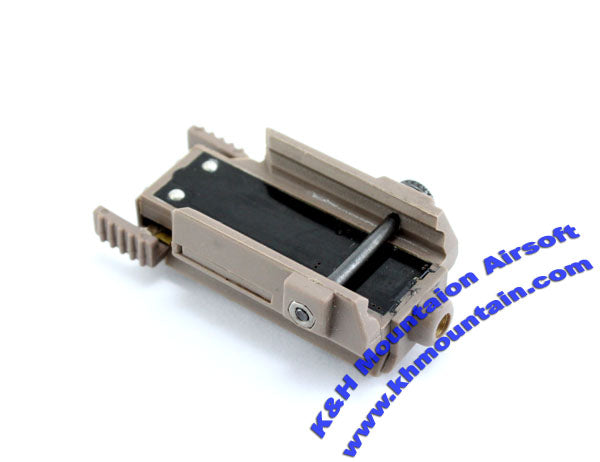 Mini Flashing Red Laser Mount for Pistol / TAN – KHMountain Airsoft