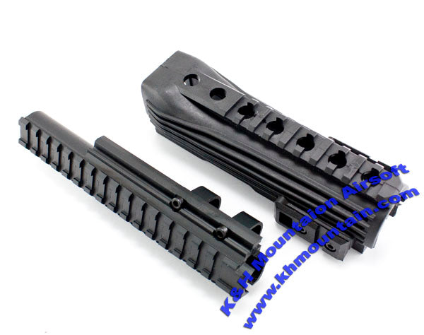 AK47 Tactical Metal Top Rail System Handguard – KHMountain Airsoft