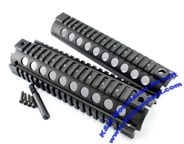 Tactical M4 Rail System (Y0016-9")/ Black – KHMountain Airsoft