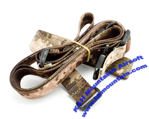 P90 Rifle Sling / Woodland – KHMountain Airsoft